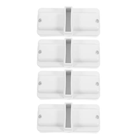 Qiditong 6pcs Plastic Garden Fence Support Brackets For Courtyard And Park Fencing With Ground