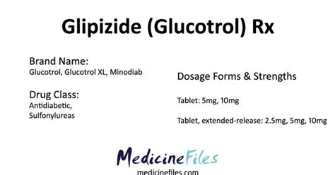Glipizide Uses Side Effects Dosage Diabetes Medications