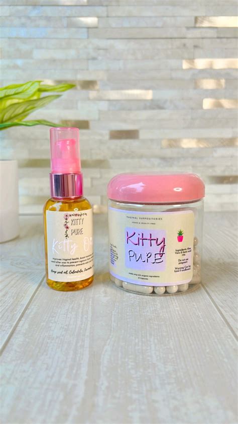 Kitty Oil W Suppositories Kitty Pure