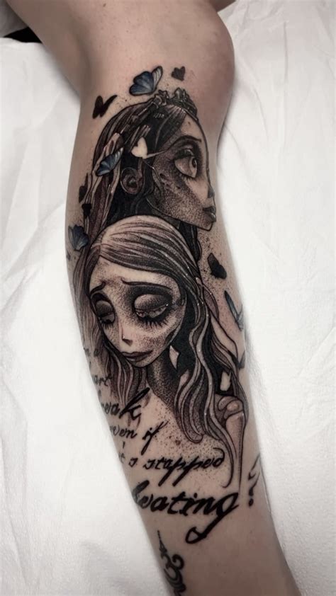 Novia Cadaver Tattoos Dylan Rhodes Tattoo • Tattoo Artist