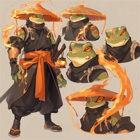 Tc8888 Character Sheet A Frog Man As A Dnd Monk Gr By Tcaiguy28 On