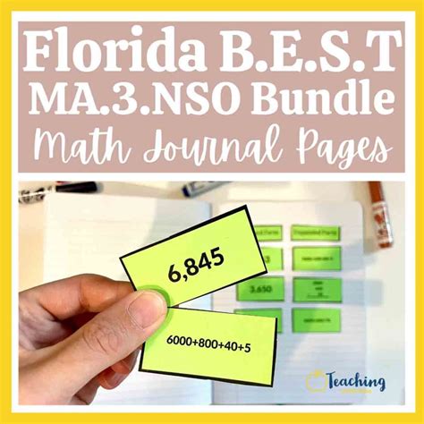 3rd Grade Florida Best Math Journal Lessons Teaching At The Oaks