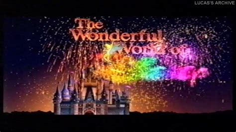 The Wonderful World Of Disney Intro Bbc One Version Youtube