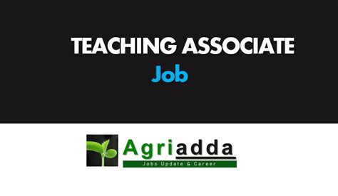 Teaching Associate Agricultural Statistics And Mathematics March 2024