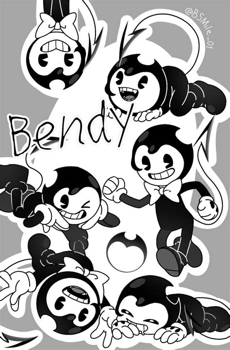 ¡bendy Милые рисунки Милые каракули Рисунки