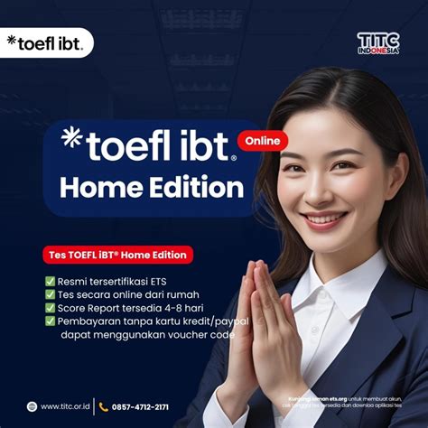Toefl Ibt Home Edition Resmi Ets Titc Indonesia™