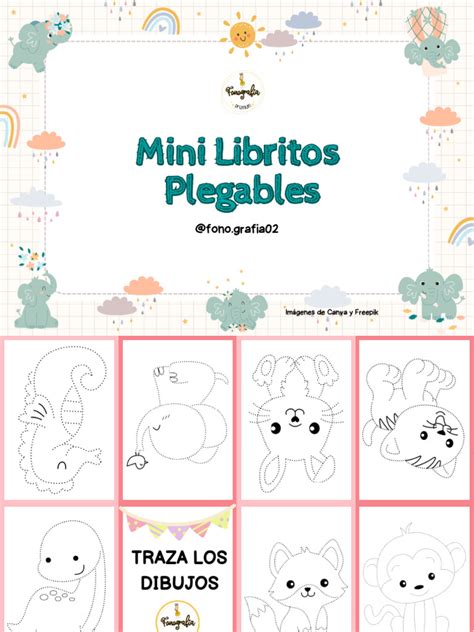 Mini Libritos Plegables Con Divertidas Actividades Para El Inicio Pdf