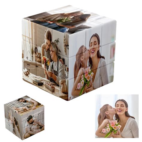 Buaodam Foto Personalizada Del Cuborompecabezas De Fotos Personalizado