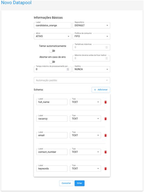 Lab 4 Funcionalidade Datapool Workshop Botcity