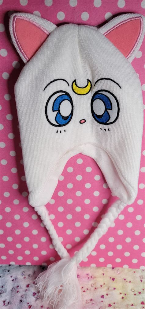 Sailor Moon Artemis Tassel Beanie Extreme Kawaii