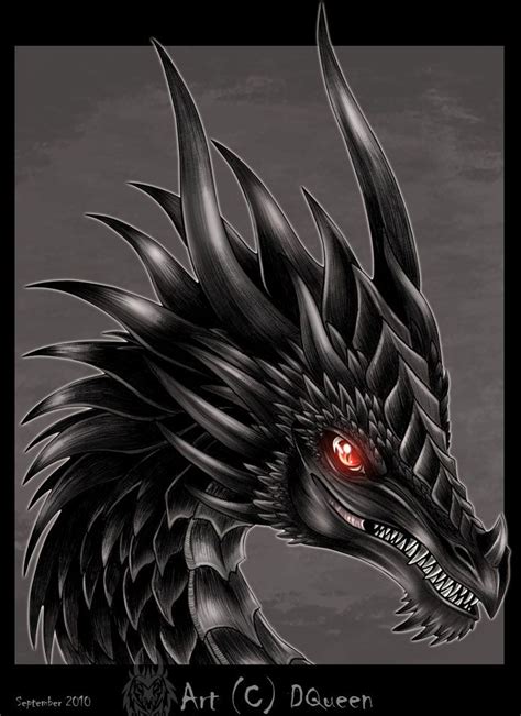 28 Most Awesome Black Dragon Conceptual Art In Hd Black Dragon