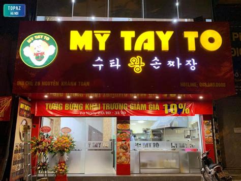 Quán Mỳ Tay To Hà Nội Có Gì Mà Khiến Giới Trẻ Phát Cuồng