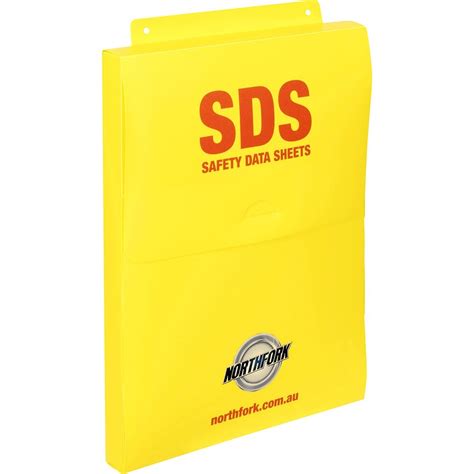 Northfork Safe Data Sheet Document Box A4 Yellow