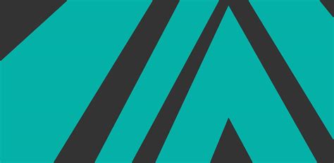 A Modern Abstract With Bold Black Angular Lines Over A Vibrant Blue Backdrop Great For Edgy And