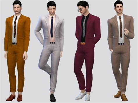 Fluria Formal Suit By Mclaynesims Sims 4 Cc Download