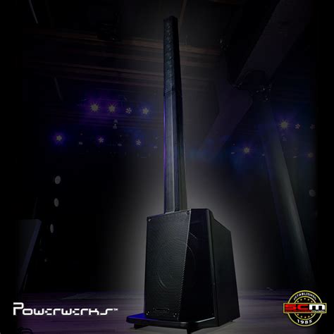 Powerwerks SYSTEM ONE 1050 Watt Portable Line Array PA System With Bluetooth South Coast Music