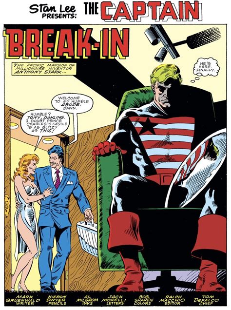 Captain America Vol 1 341 Art By Kieron Dwyer Al Milgrom And Bob