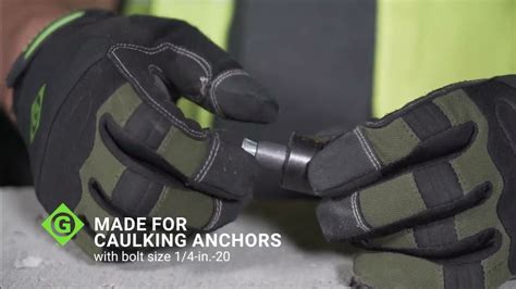 Greenlee 868 Screw Anchor Expander For Caulking Anchor Size 1 4 In To