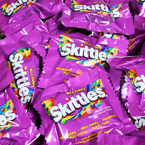 Wild Berry Skittles Fun Size Packs 22lb Blair Candy Company