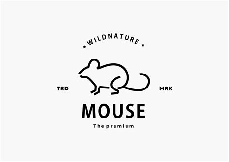 Mouse Logo Graphic By Artoniumw · Creative Fabrica