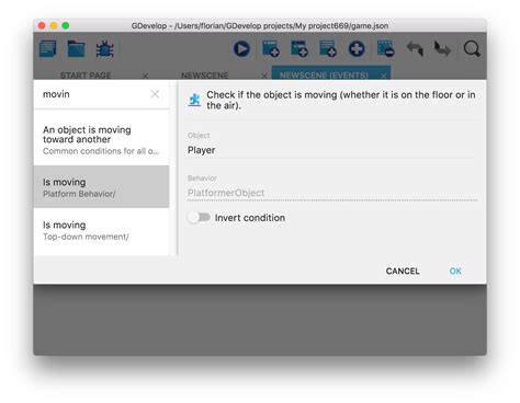 How To Make A Platform Game Player Animations GDevelop Documentation