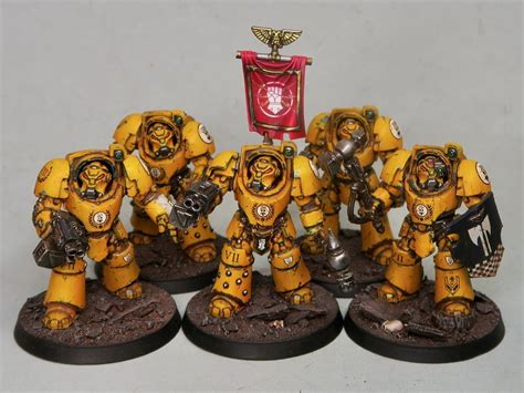 Imperial Fists Terminators Epic 30k Imperial Fist Raptors Legion