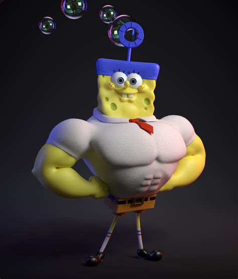 Spongebob Buffpants By Toddp On Deviantart