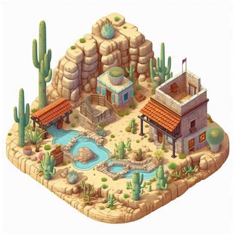 卡通小镇 32 花瓣网