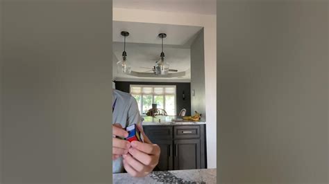 I Solved A Rubin Cube Youtube