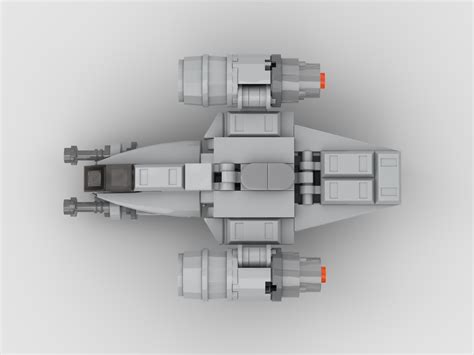 Lego Moc Razor Crest By Igorskywalker Rebrickable Build With Lego