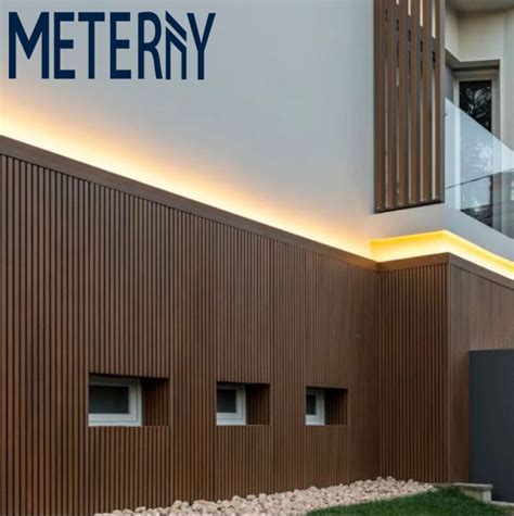 Outdoor Weather Resistant Wpc Wall Panels Exterior Wpc Wall