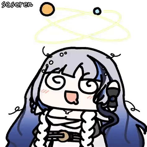 Safebooru 1girl Animated  Long Hair Open Mouth Seseren 4239460