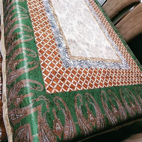 قیمت و خرید رومیزی آسمان با طرح و رنگ خاص جنس تافته ضخیم براق مناسب میز تا نهایت 8نفره