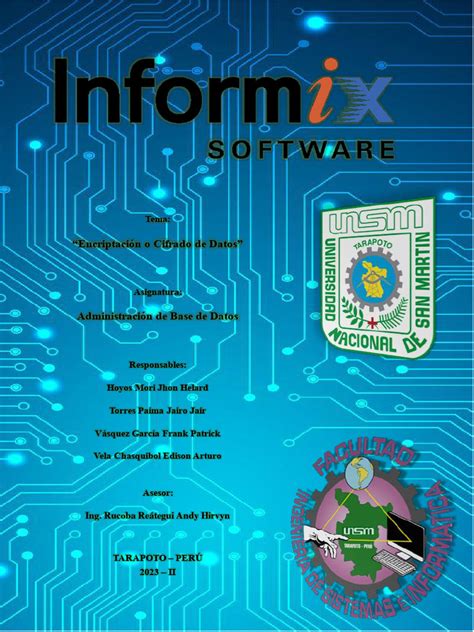 Encriptación O Cifrado De Datos Informix Pdf Criptografía De