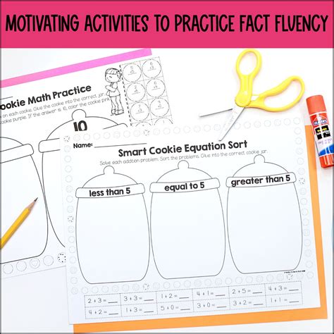 Smart Cookie Math Addition And Subtraction Printables Shop Lucky Learning With Molly Lynch