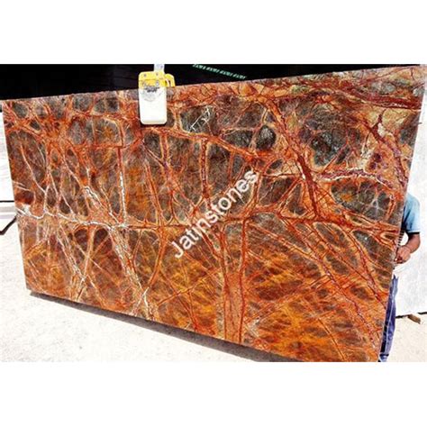 Rain Forest Golden Marble Surface Finishing Polished At Best Price