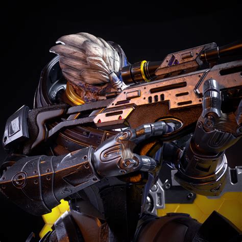 🎲 Mass Effect Fanart Garrus Vakarian 3d Print Figurine・ 3d File For