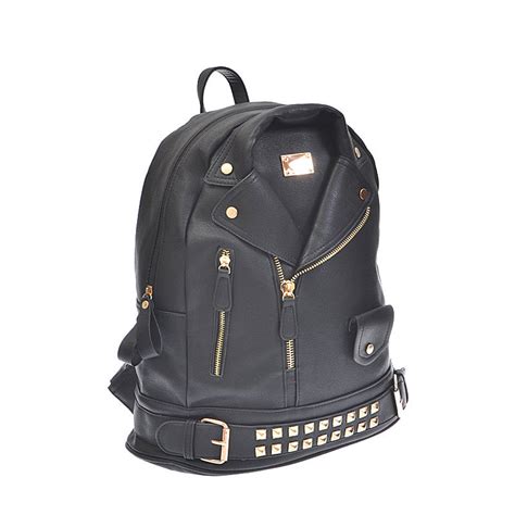 Leather Jacket Backpack Jewelry Buzz Box