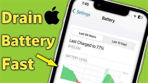 Iphone Battery Drain Fast Solved 15 Pro Youtube
