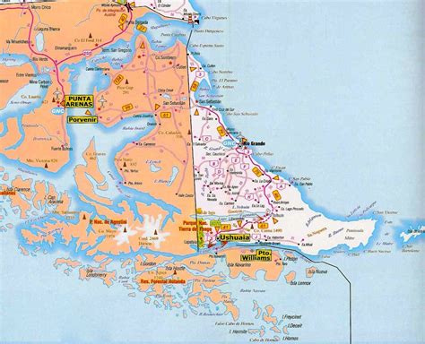 Ushuaia Carte Du Monde Voyage Carte Plan