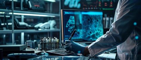 Premium Photo Cyber Forensics Investigator Analyzing Digital Evidence