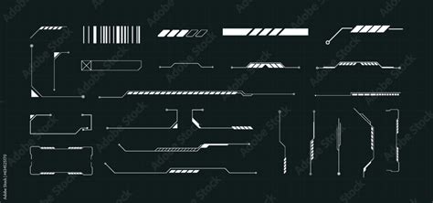 Sci Fi Futuristic Hud Dashboard Display Virtual Reality Technology Screen Futuristic User