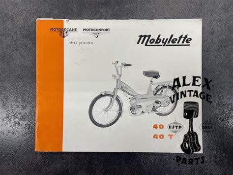 Catalogue Motobécane Motoconfort Mobylette 40 40t