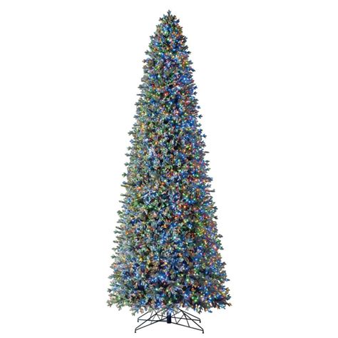 15 Ft Pre Lit Aspen Artificial Christmas Tree W Micro Led Lights 1487790