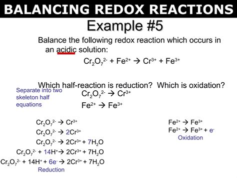 Tang 02 Balancing Redox Reactions 2 Ppt