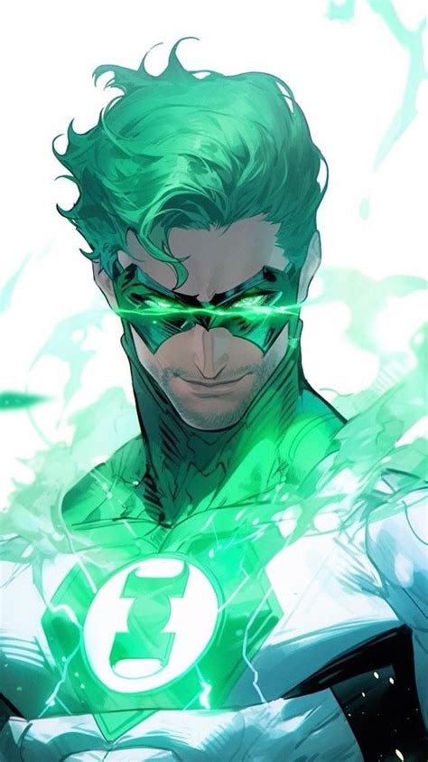 Green Lantern Anime Green Lantern Fan Art Green Lantern Corps