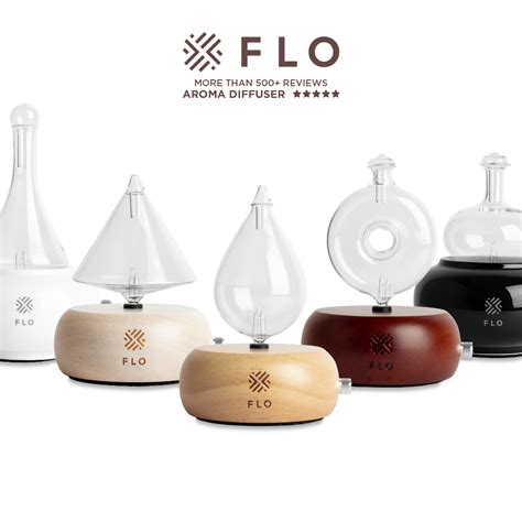 Flo Diffuser Home Aroma Nebulising Essential Oil Diffuser Waterless