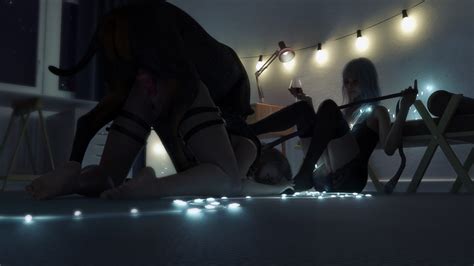 Rule 34 1animal 1futa 1girls 3d Collar Female Femsub Feral Feral On