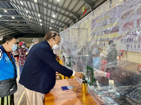 တောင်ကြီးမြို့နယ်တွင် အငြိမ်းစားဝန်ထမ်းများအား ကိုဗစ် ၁၉ စည်းကမ်းချက်မ