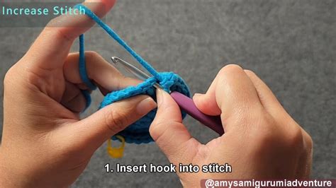 How To Make An Increase Stitch For Crochet And Amigurumi